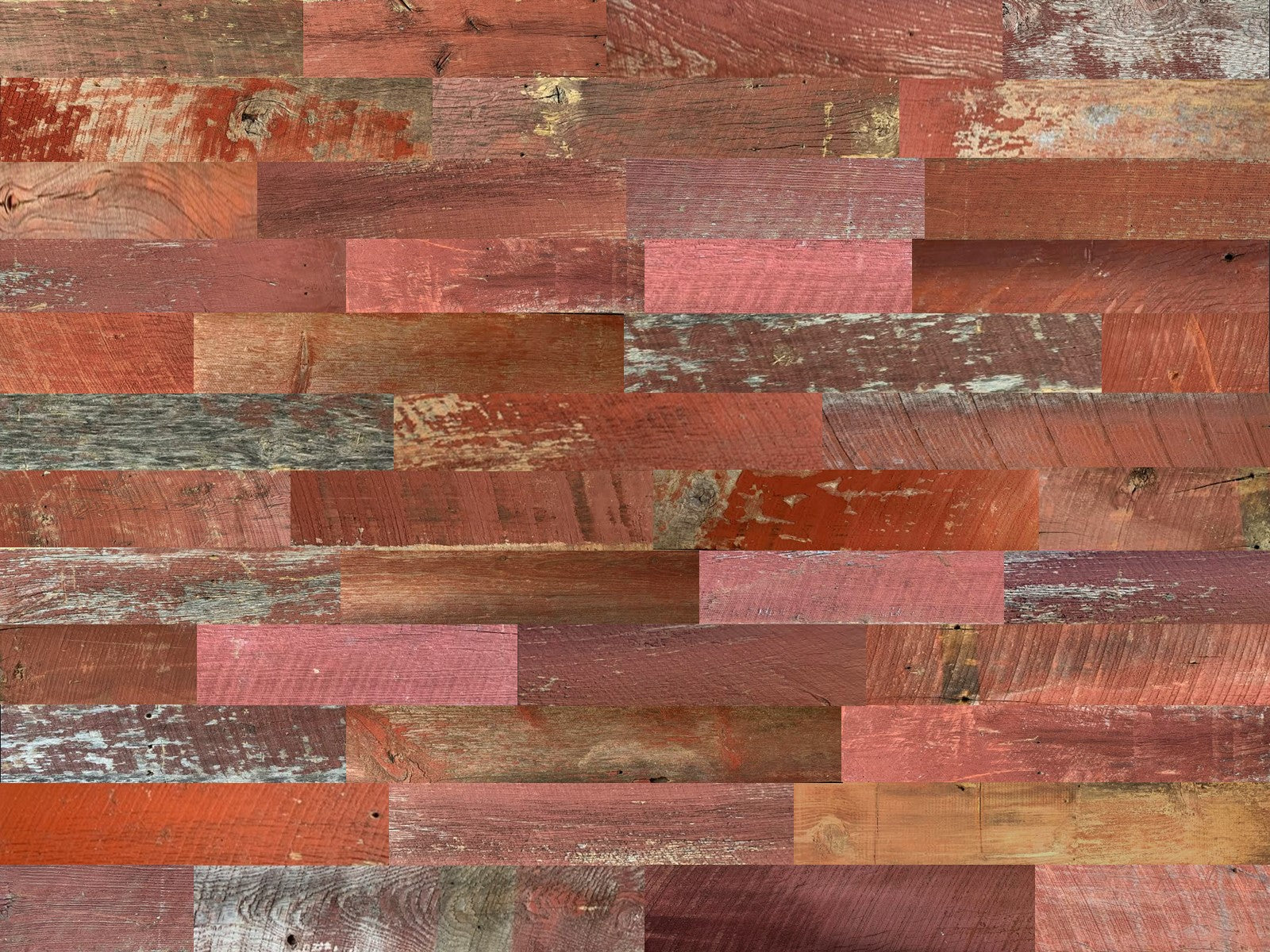 Barn Red 5 inch Reclaimed Wood Panels – RECwood™ Planks